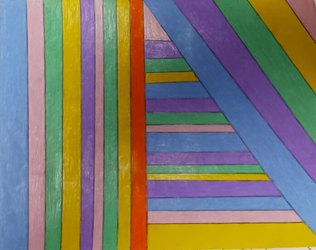 Your Truth George Anderson UNTITLED GEOMETRIC 1 Colored Pencil on Pape ...